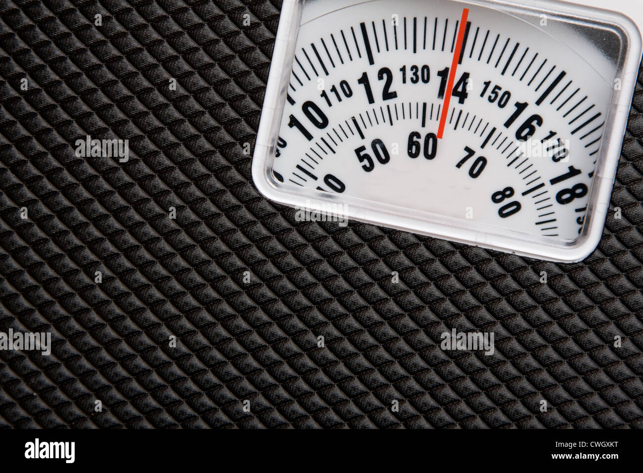 Scale showing weight Stock Photo - Alamy
