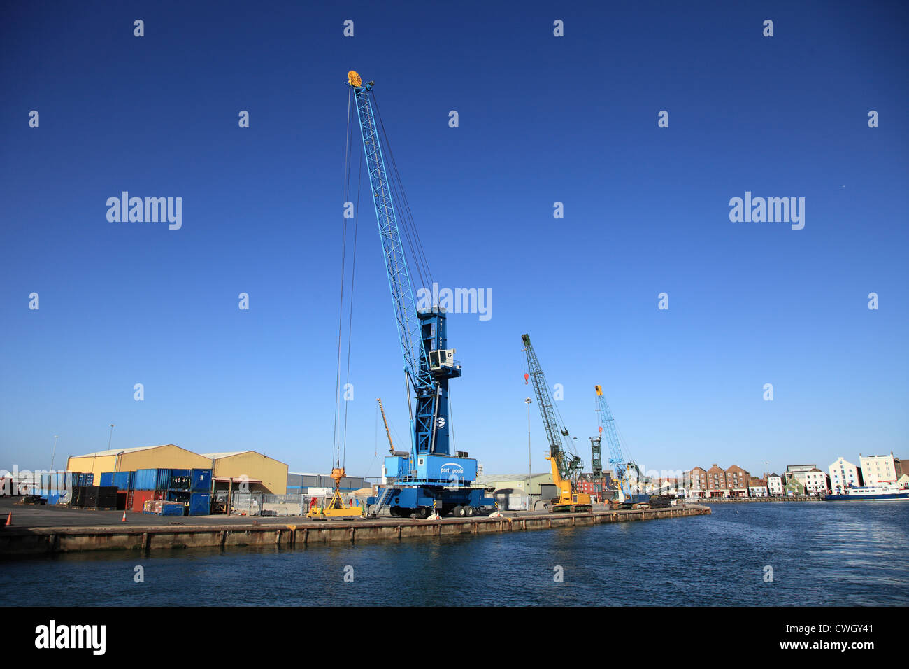 Harbour Side Cranes Stock Photos & Harbour Side Cranes Stock Images - Alamy