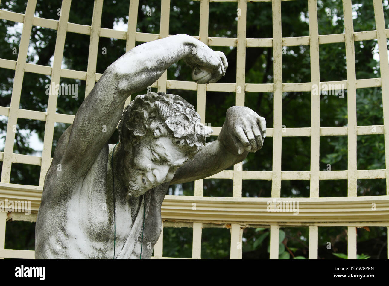 Satyr statue hi-res stock photography and images - Alamy