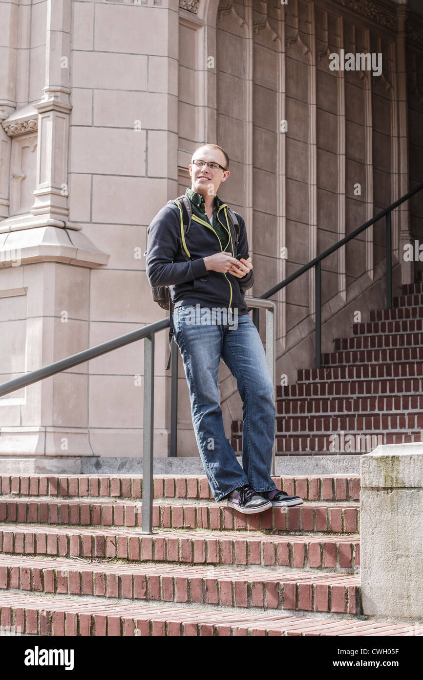 Student stair hi-res stock photography and images - Alamy