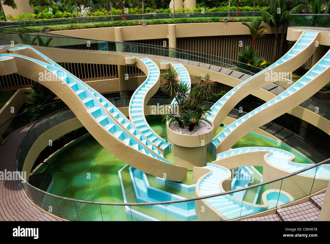 Multiple Stairs in Singapore, Asia Stock Photo - Alamy