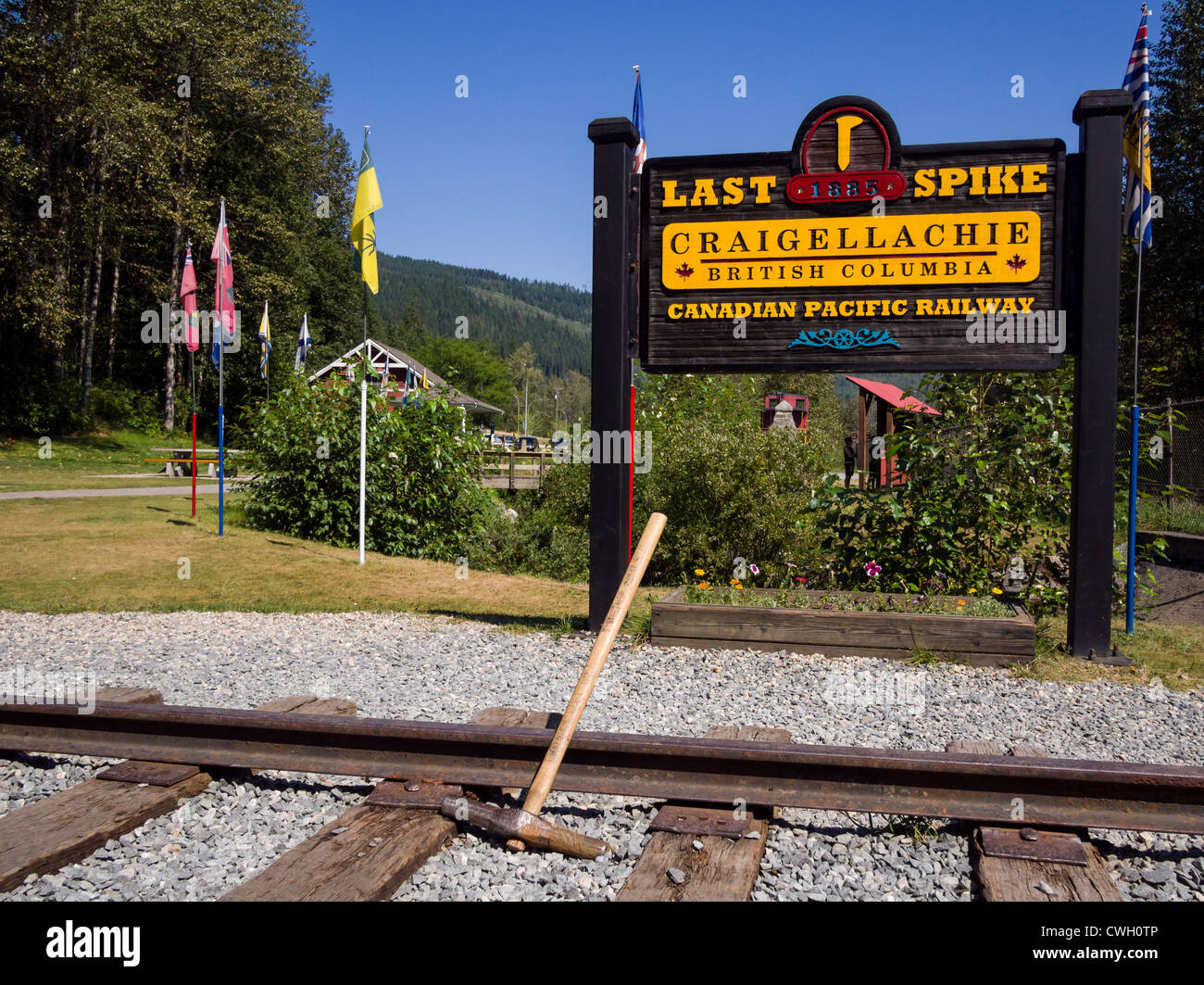 Last spike hi-res stock photography and images - Alamy
