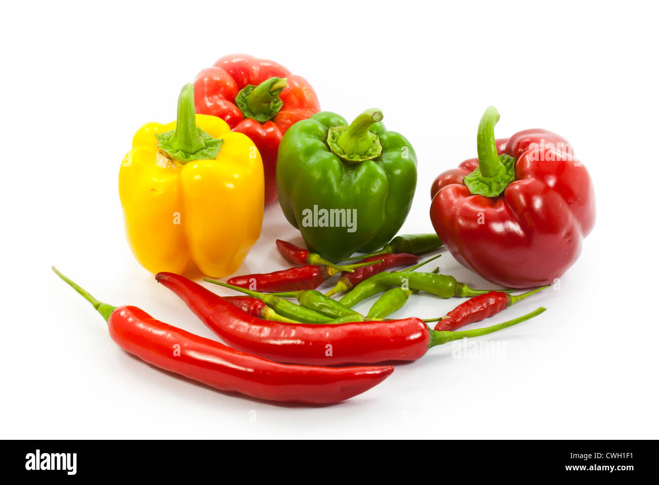variety of peppers Stock Photo - Alamy