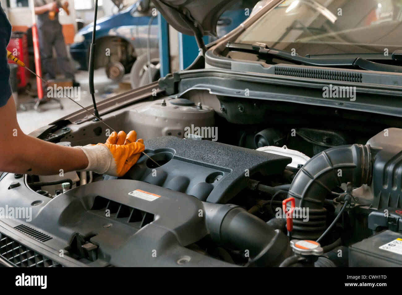 Car service inside Stock Photo - Alamy