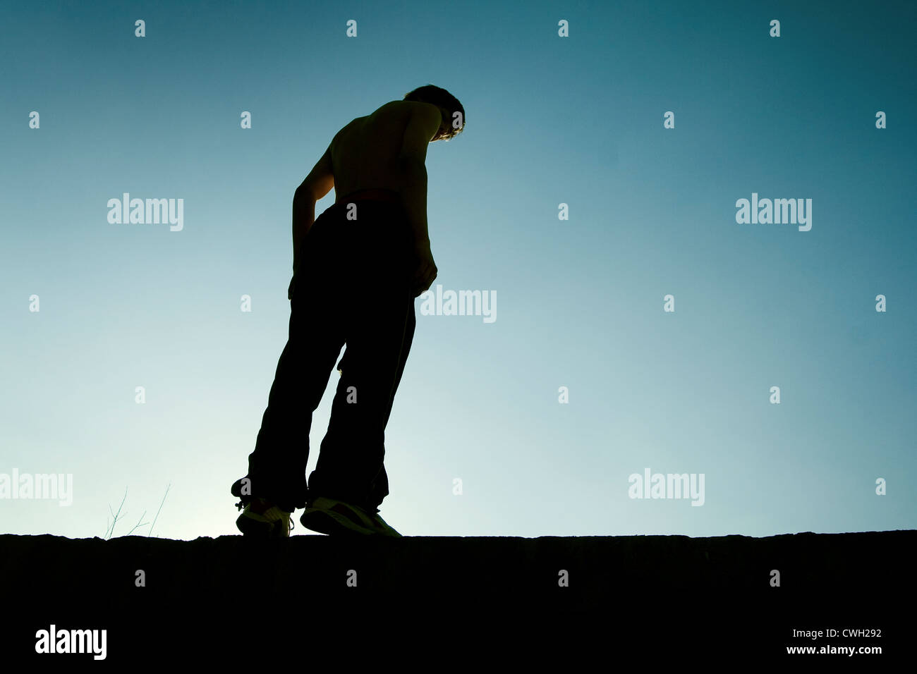 Teen shadow day hi-res stock photography and images - Alamy