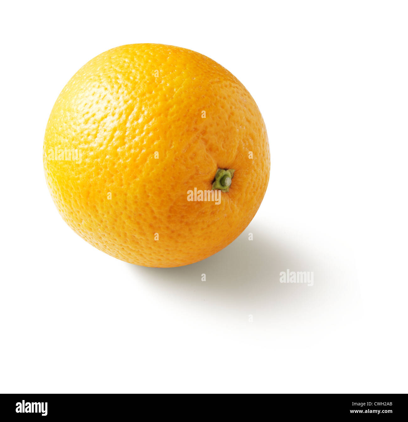 Orange isolated on white Stock Photo - Alamy