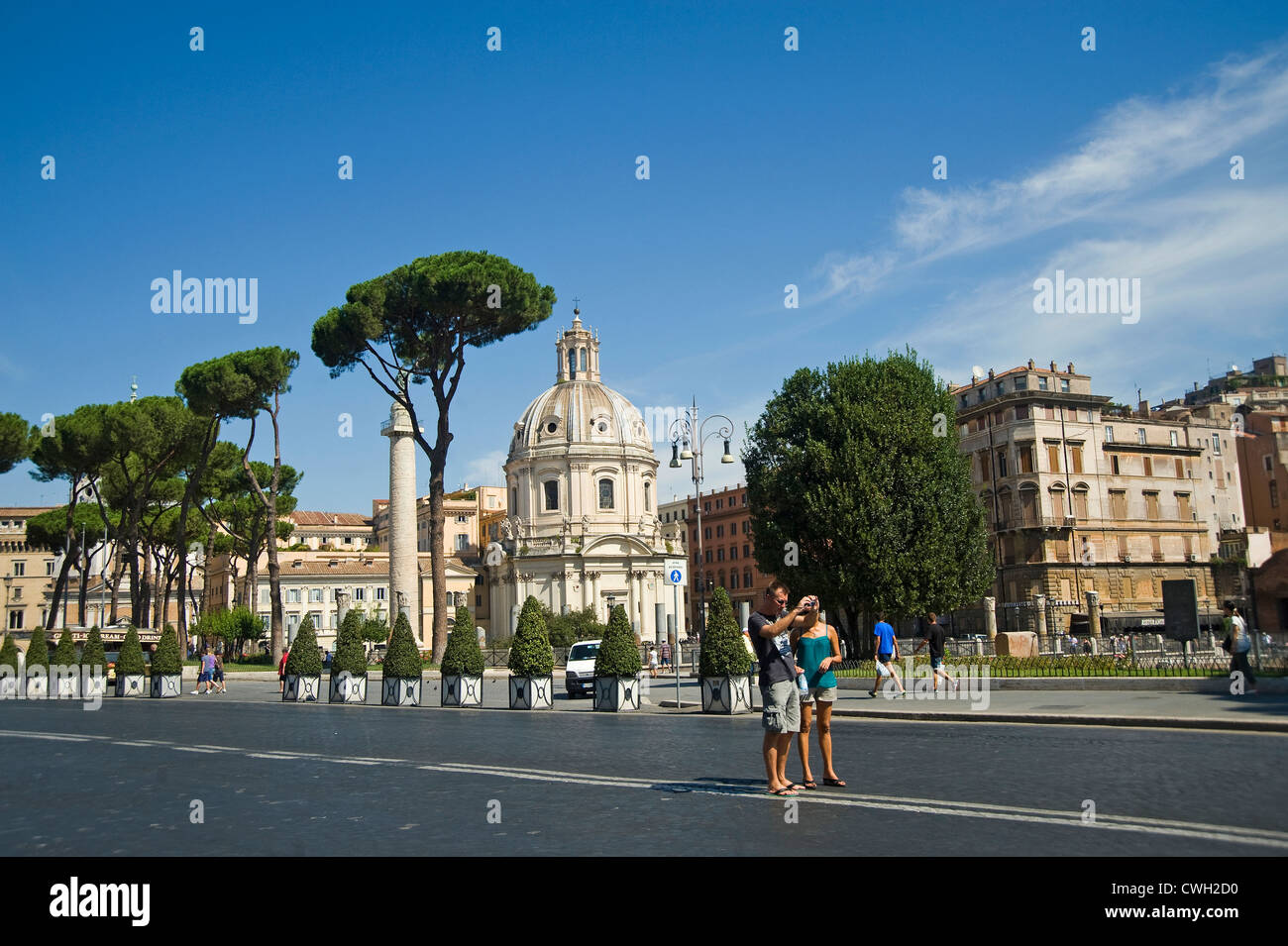 Rome - Italy - August 2012 - View Stock Photo - Alamy