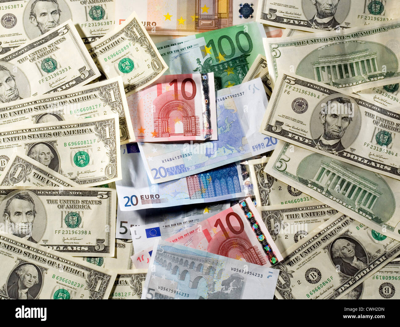 Several 100 euro notes hi-res stock photography and images - Alamy
