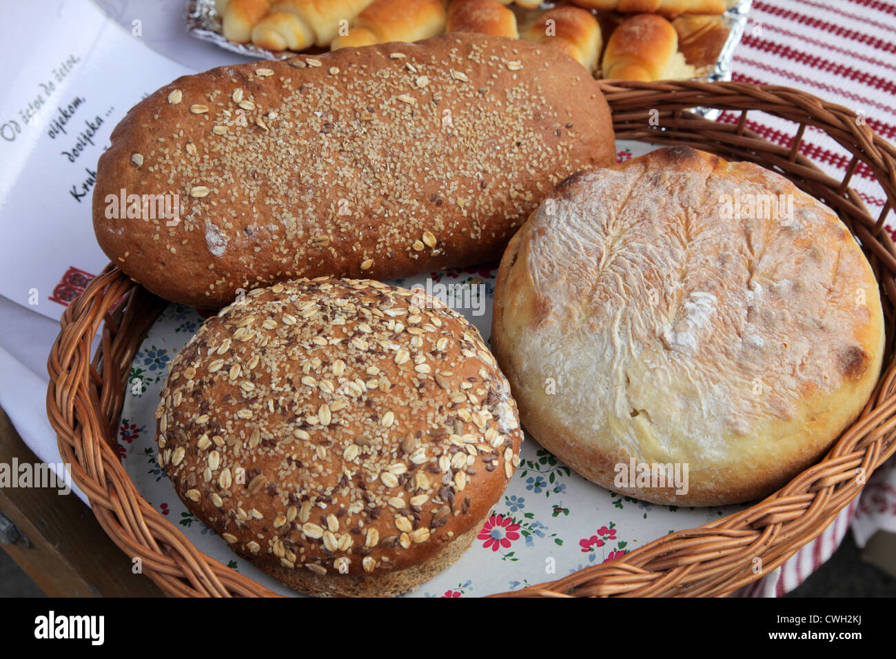 Variety of bread Stock Photo - Alamy
