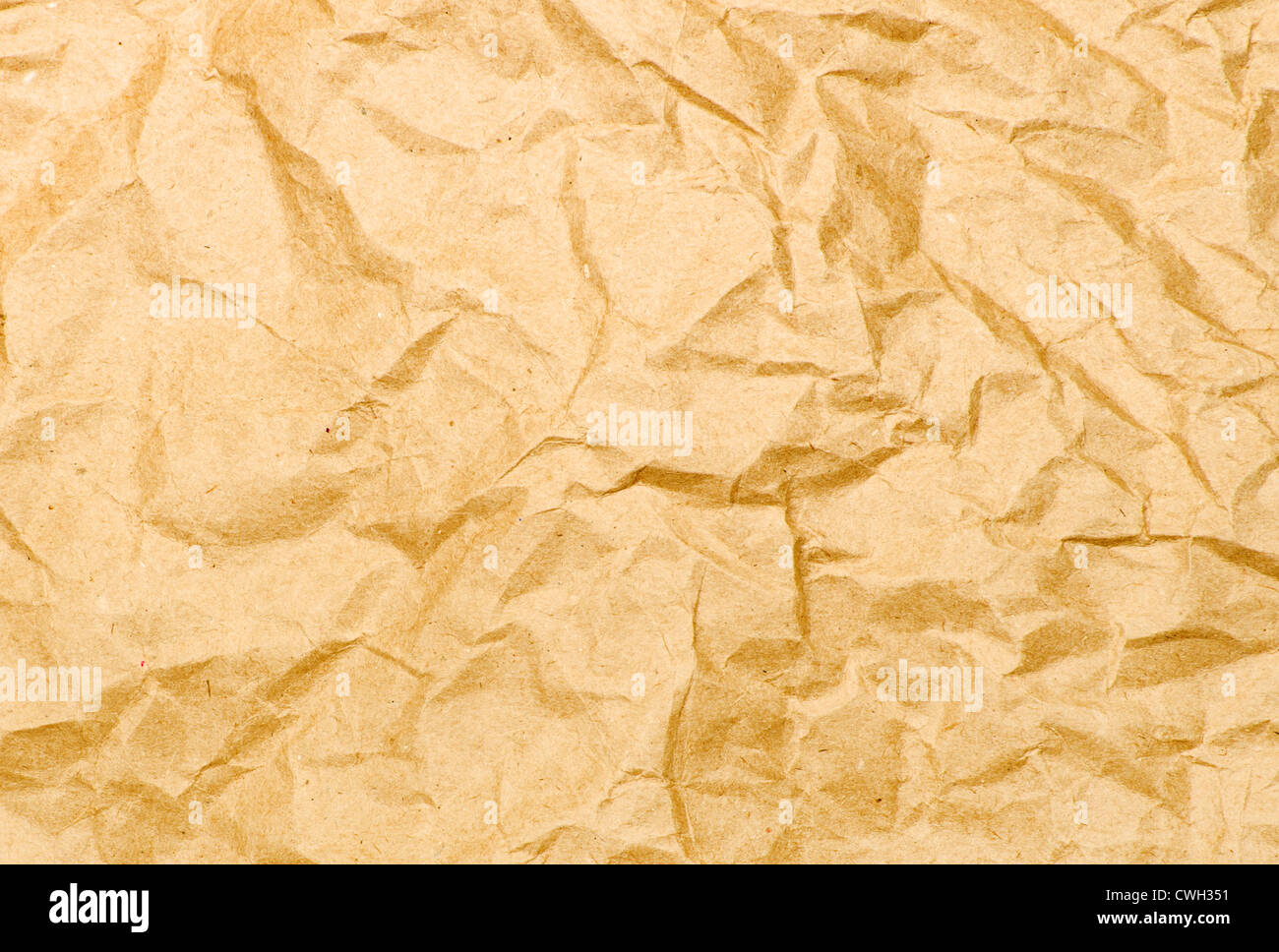 Old Crumpled Paper Stock Photo - Alamy