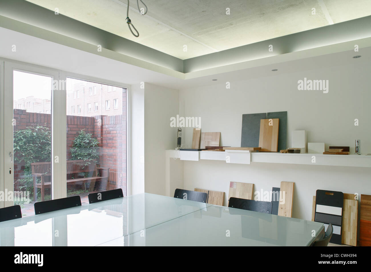 Berlin Inside, a row house in the Rummelsburg Bay Stock Photo - Alamy