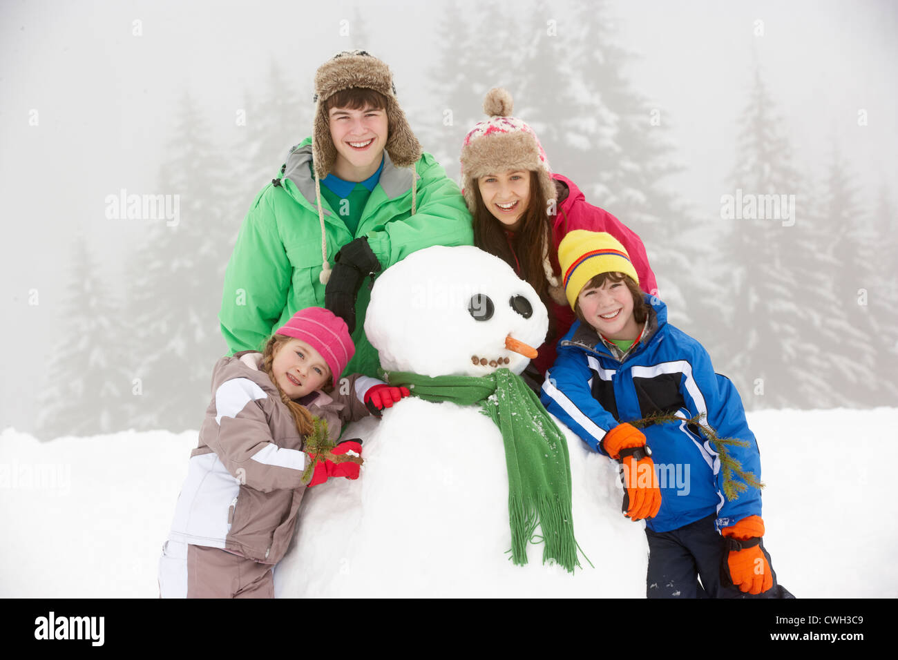 Snowman skier hi-res stock photography and images - Alamy