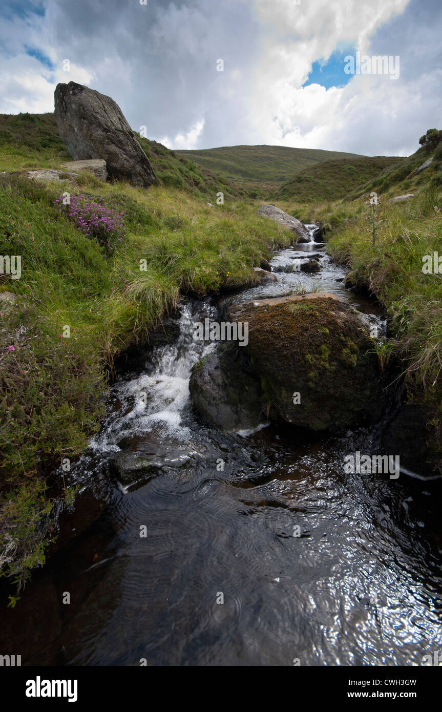 Bwlch-y-Ddeufaen mountain pass Carneddau range North Snowdonia Stock ...