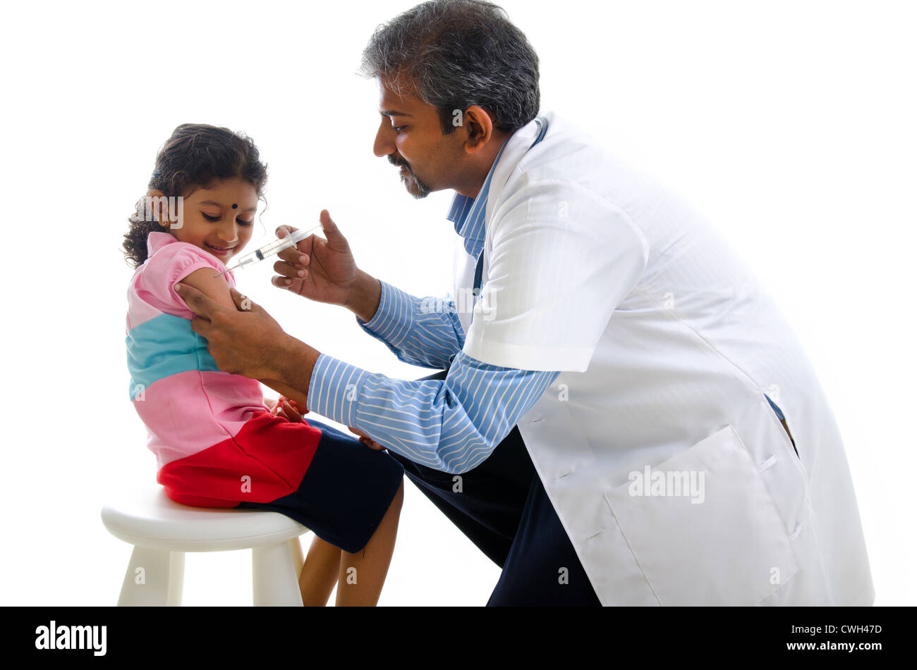 Child india injection hi-res stock photography and images - Alamy