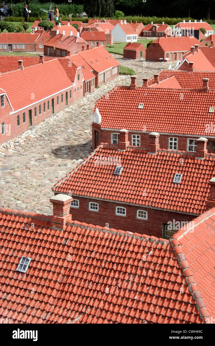 Denmark, Varde Miniature Town Stock Photo - Alamy