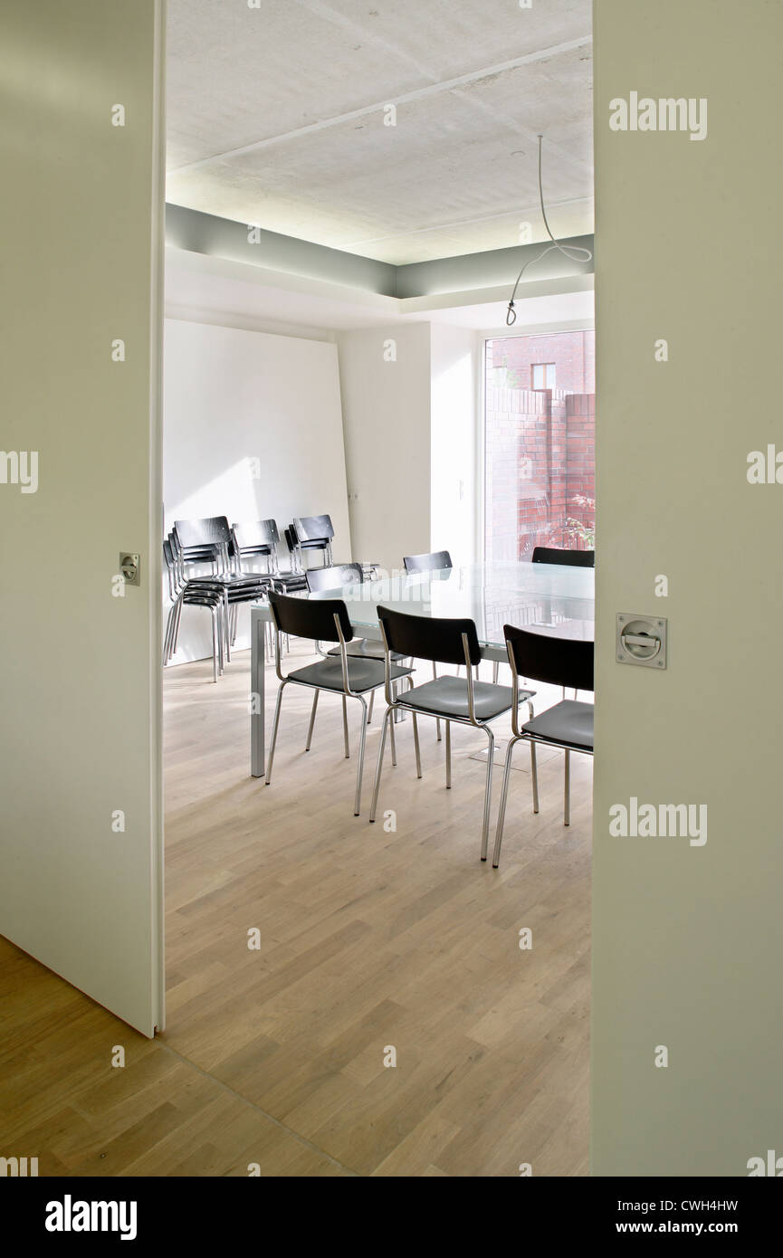 Berlin Inside, a row house in the Rummelsburg Bay Stock Photo - Alamy