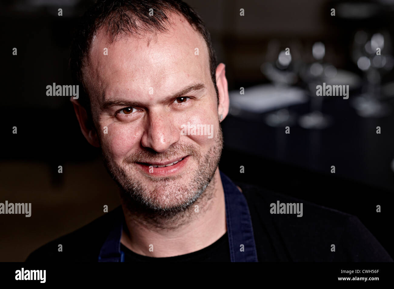 Glynn Purnell Head Chef Purnell's restaurant Birmingham UK Stock Photo ...