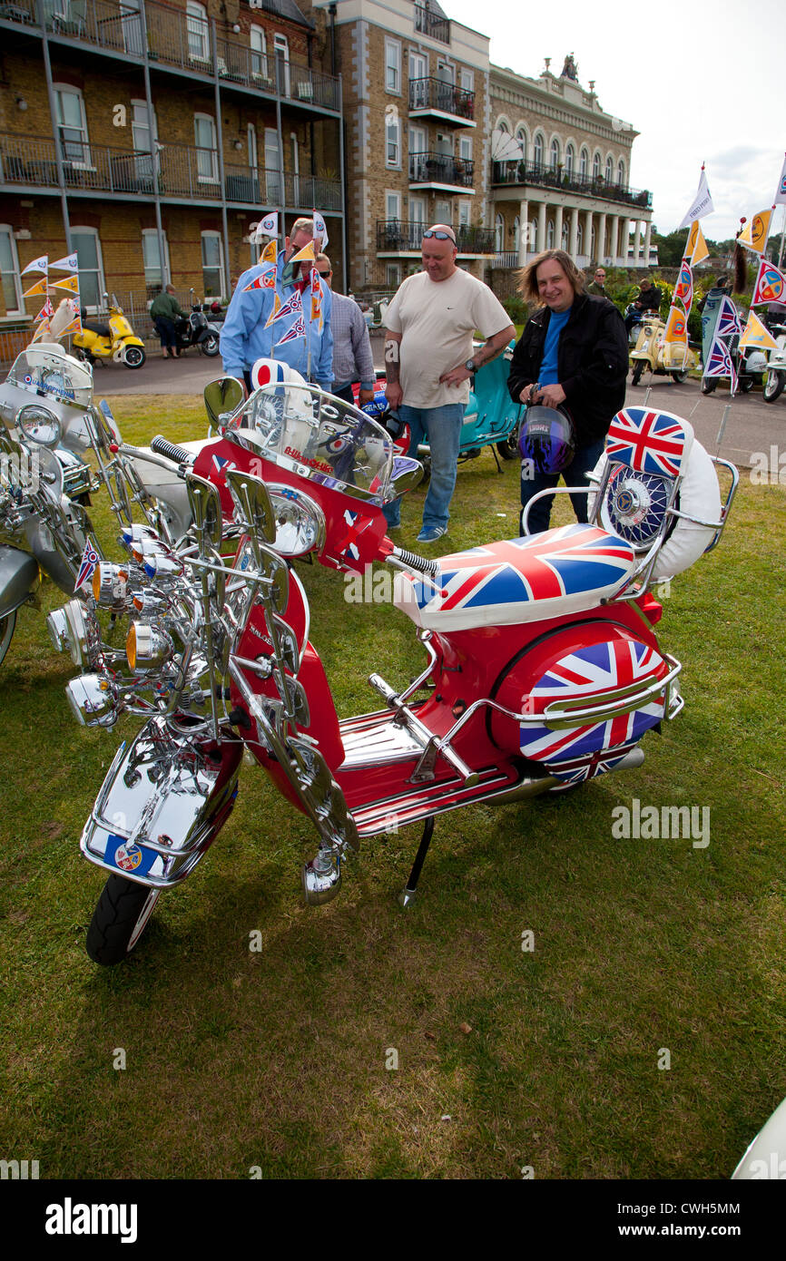 Scooters, Scooter Rally, Seafront, Esplanade, Ryde, Isle of Wight ...