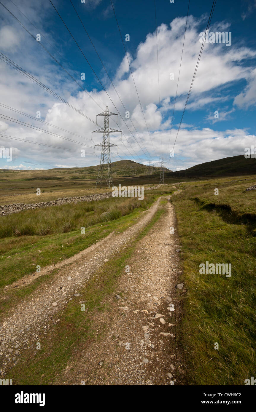 Bwlch y ddeufaen mountain pass carneddau range hi-res stock photography ...