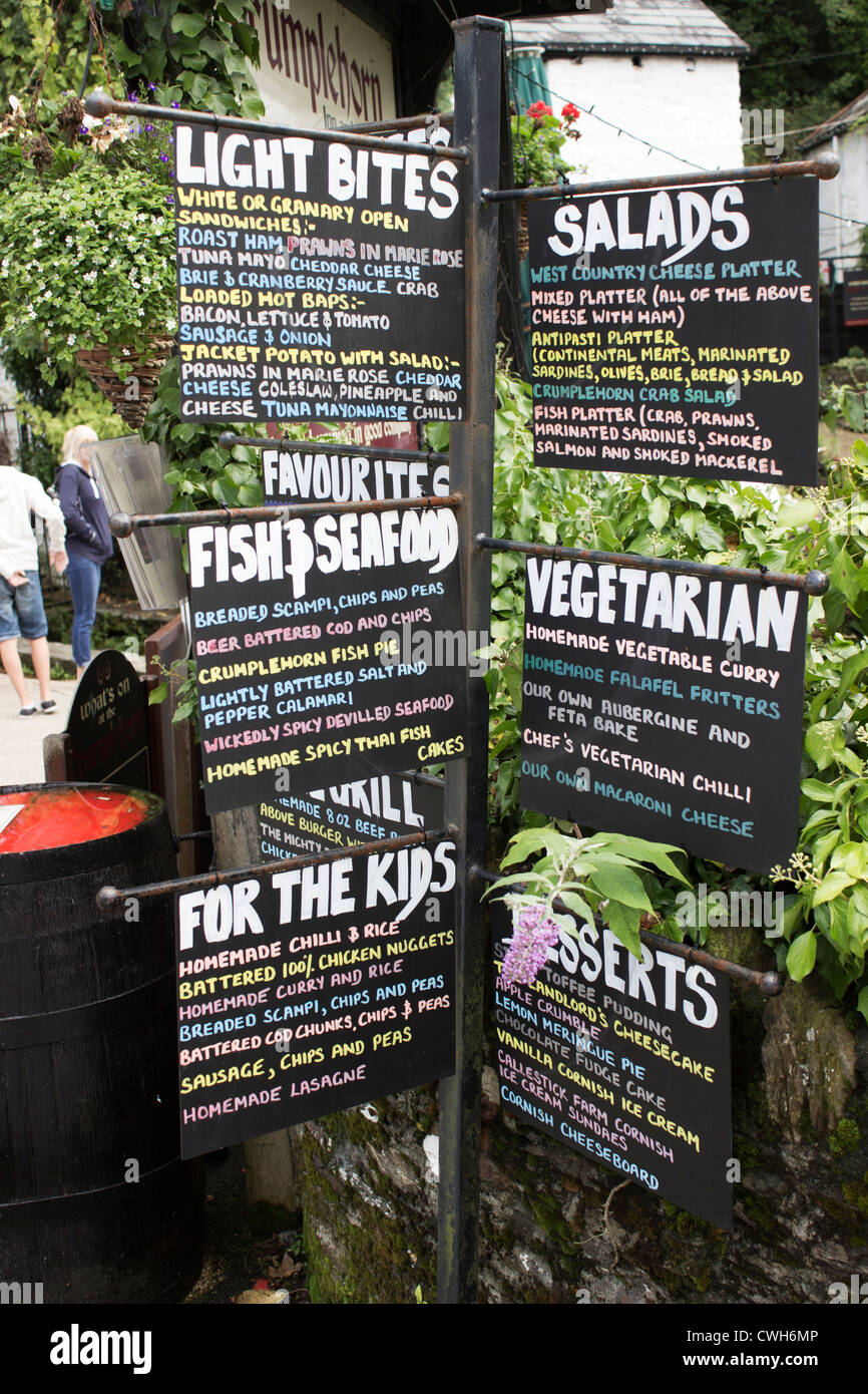 Outdoor menu hi-res stock photography and images - Alamy