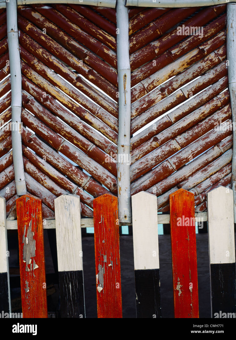 Caribbean - Wall & Fence Abstract Stock Photo - Alamy