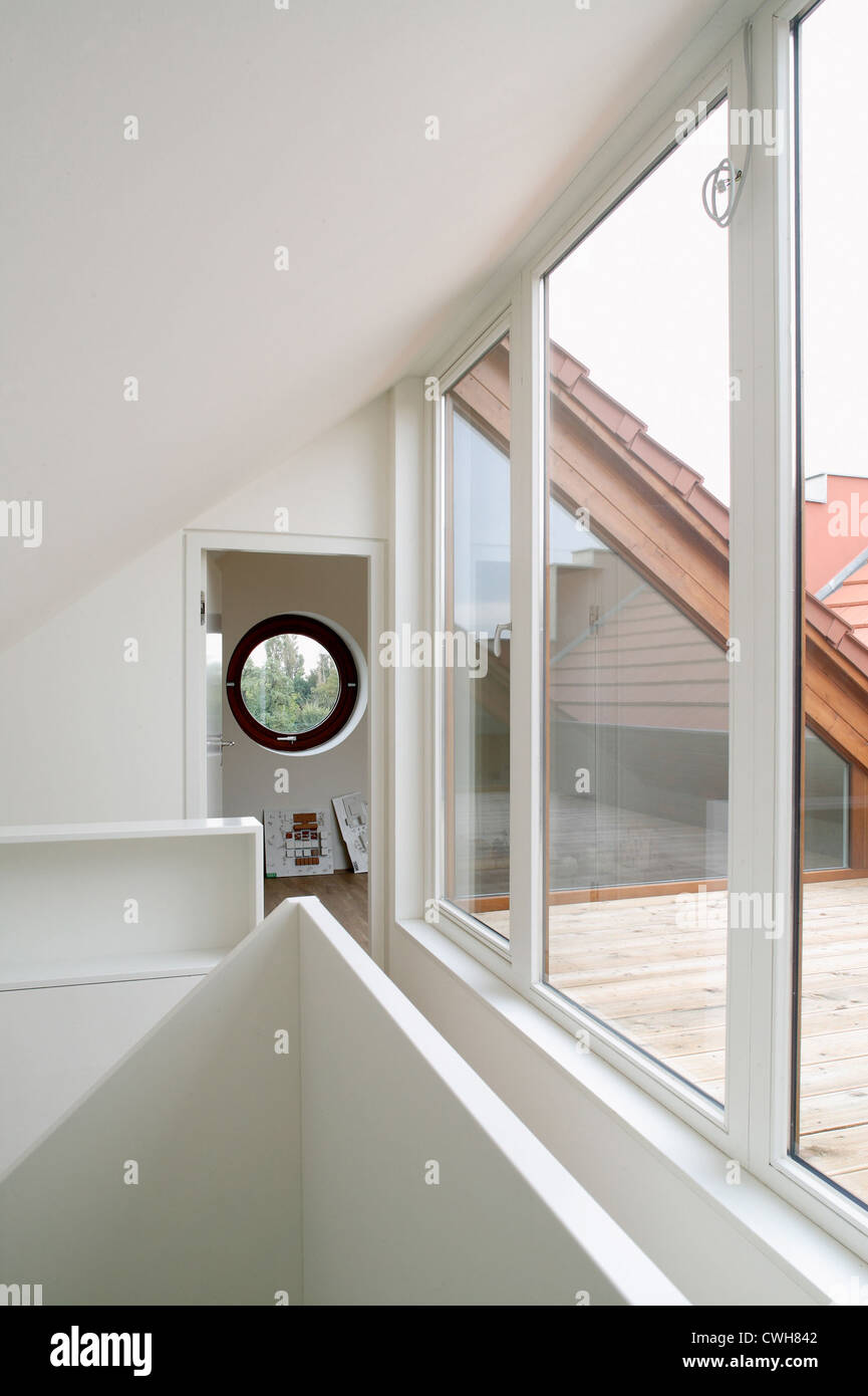 Berlin Inside, a row house in the Rummelsburg Bay Stock Photo - Alamy