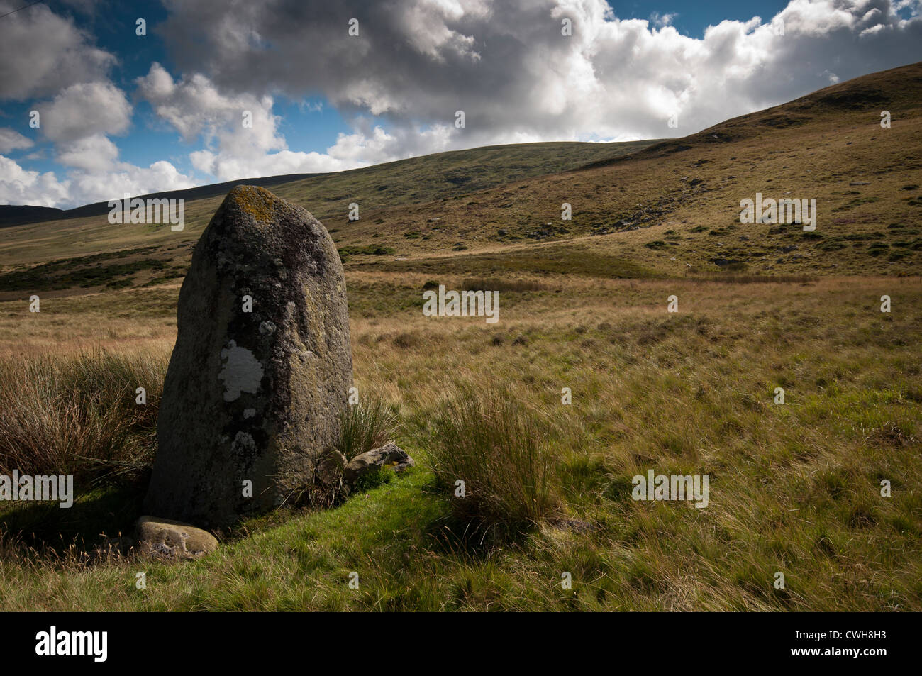 Bwlch-y-Ddeufaen mountain pass Carneddau range North Snowdonia Stock ...