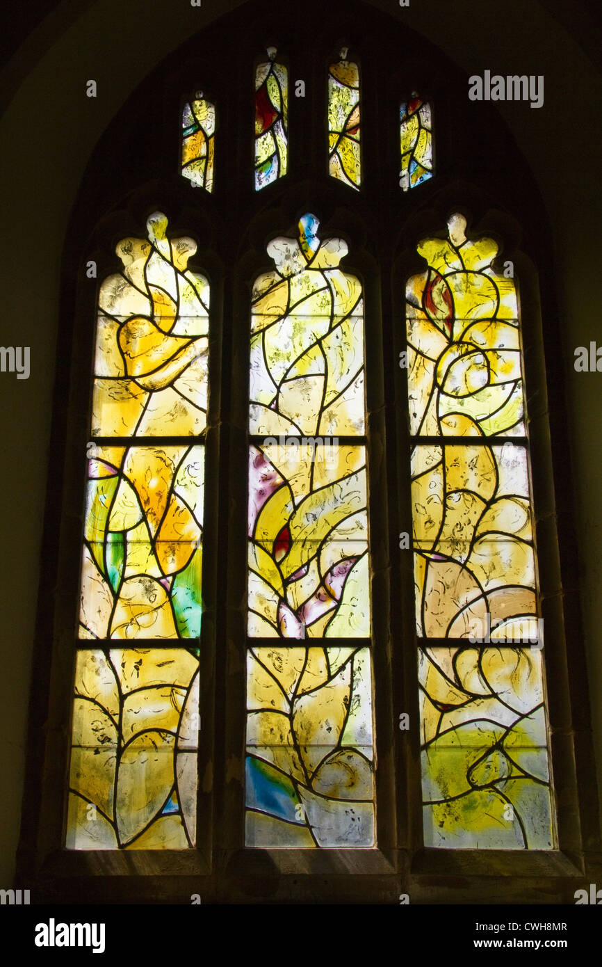 Marc chagall windows tudeley hi-res stock photography and images - Alamy
