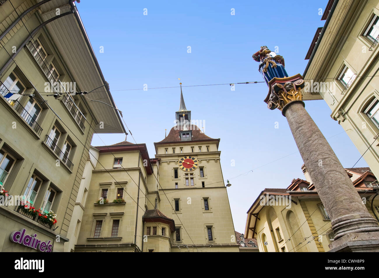 Switzerland, Bern, prison tower Stock Photo - Alamy
