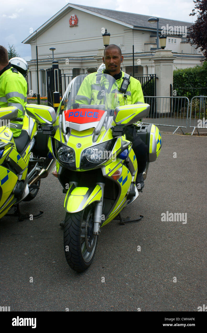 Police outriders hi-res stock photography and images - Alamy