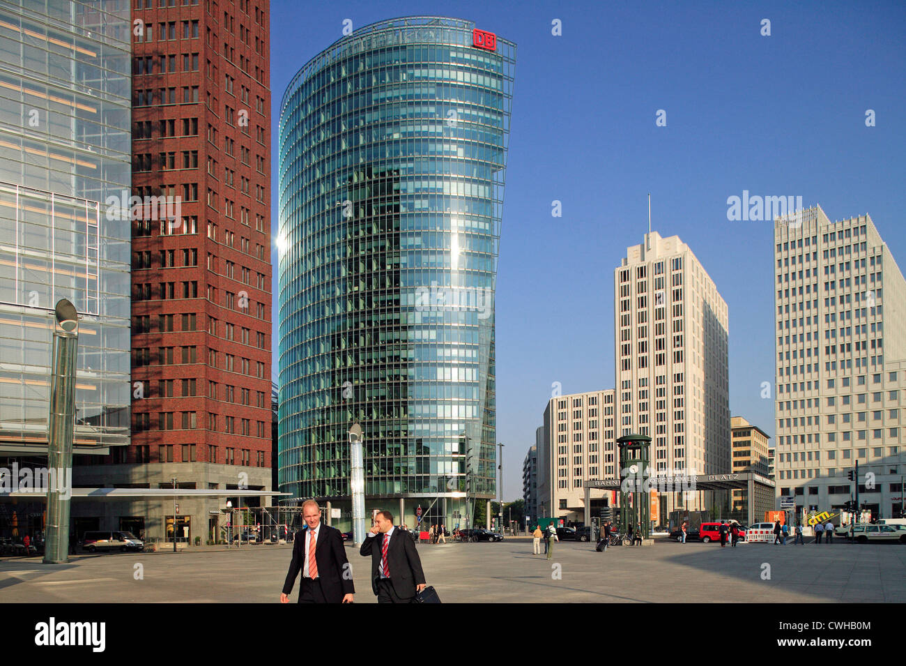 Berlin, Potsdamer Platz and end buildings Stock Photo - Alamy