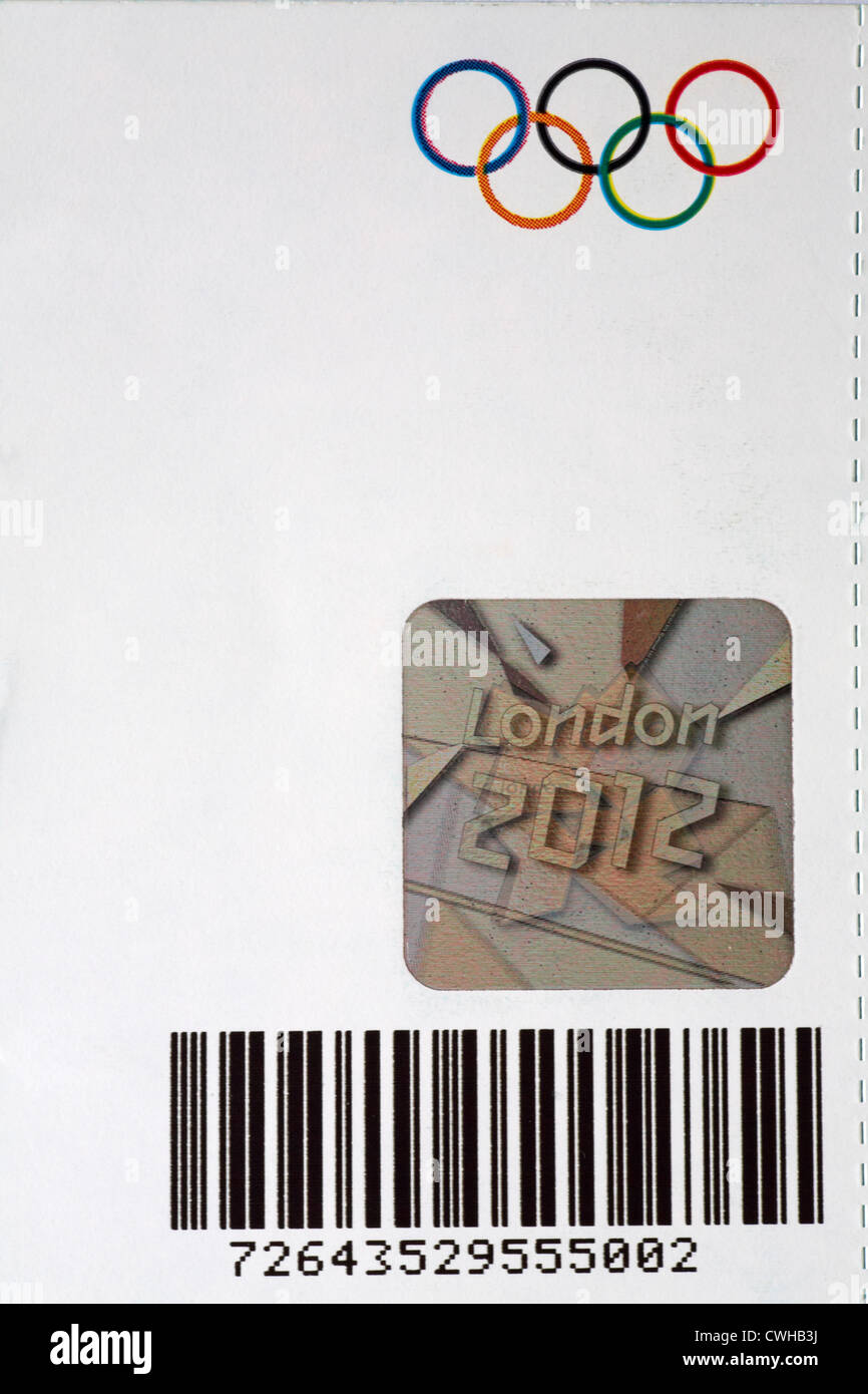 London 2012 olympic games logo hi-res stock photography and images - Alamy