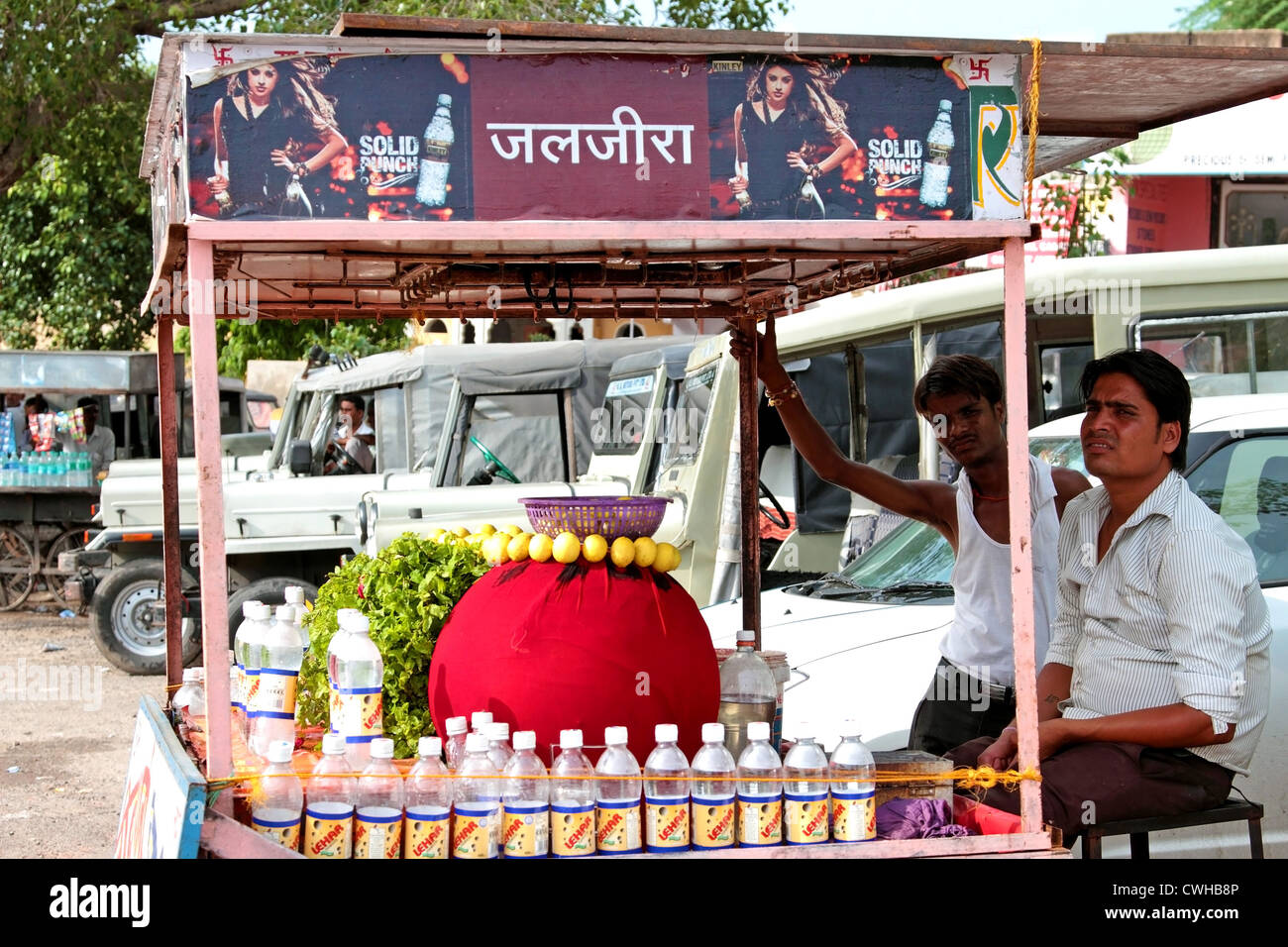 Fresh lemonade stand in Delhi, India Stock Photo - Alamy