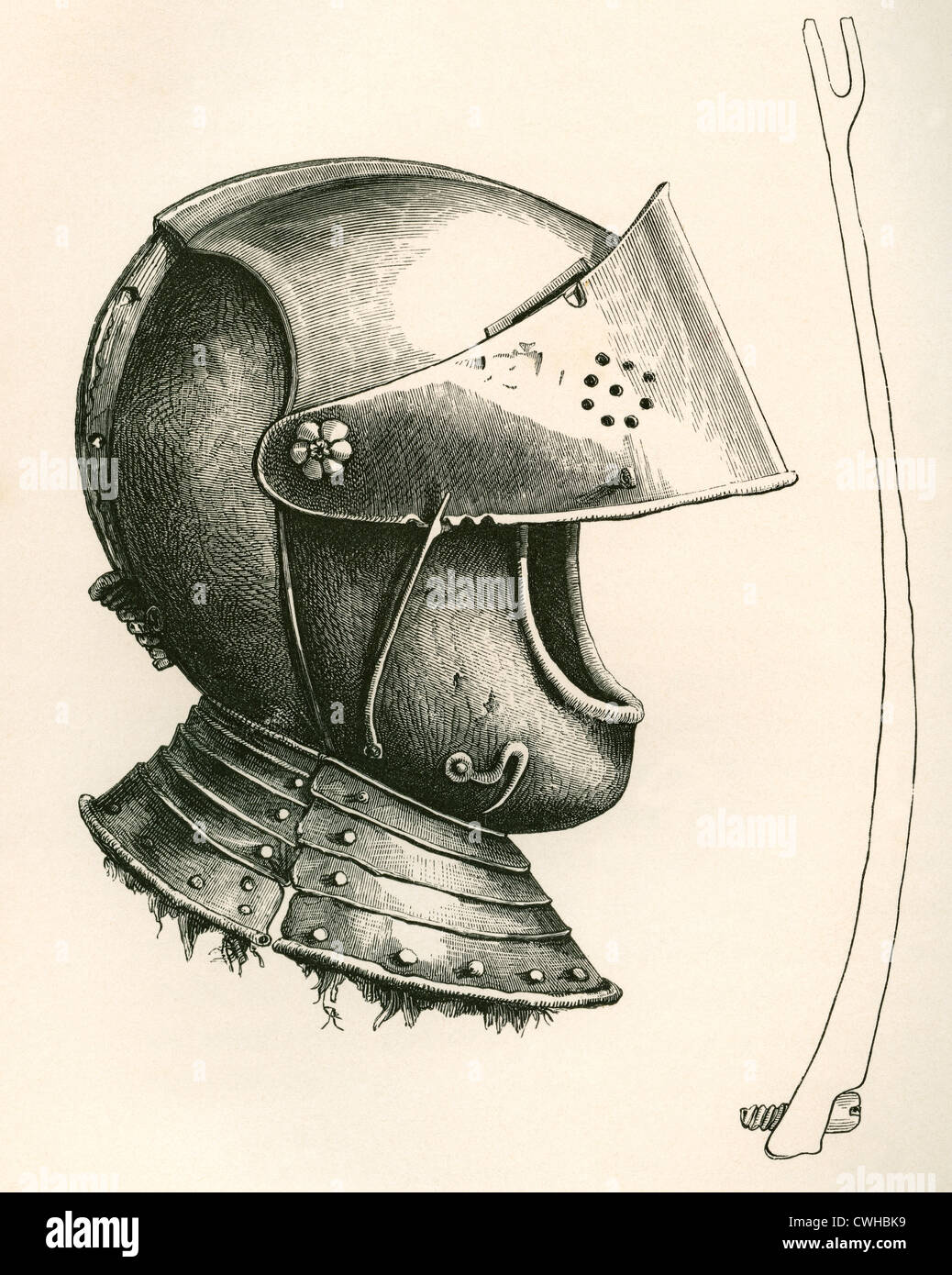 17th century armour helmet hi-res stock photography and images - Alamy