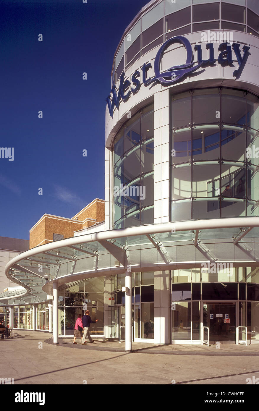 West Quay shopping centre in Southampton Stock Photo - Alamy