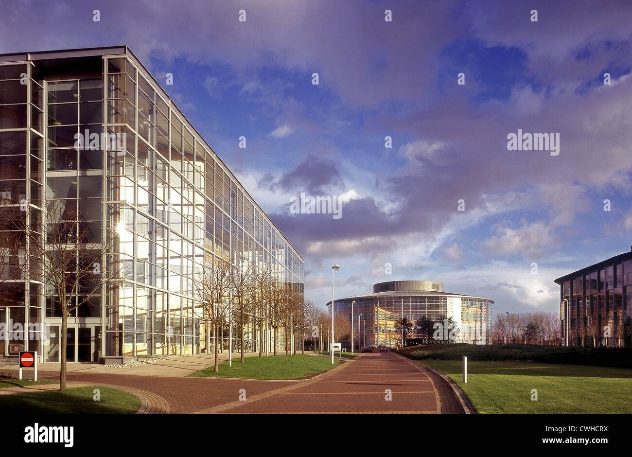 Offices at the Square, Stockley Park Stock Photo - Alamy