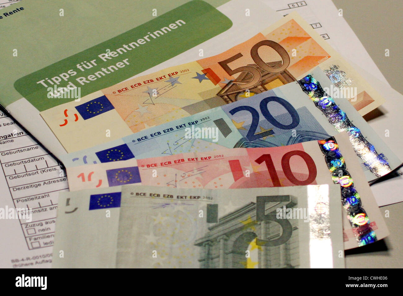 German bank notes hi-res stock photography and images - Alamy