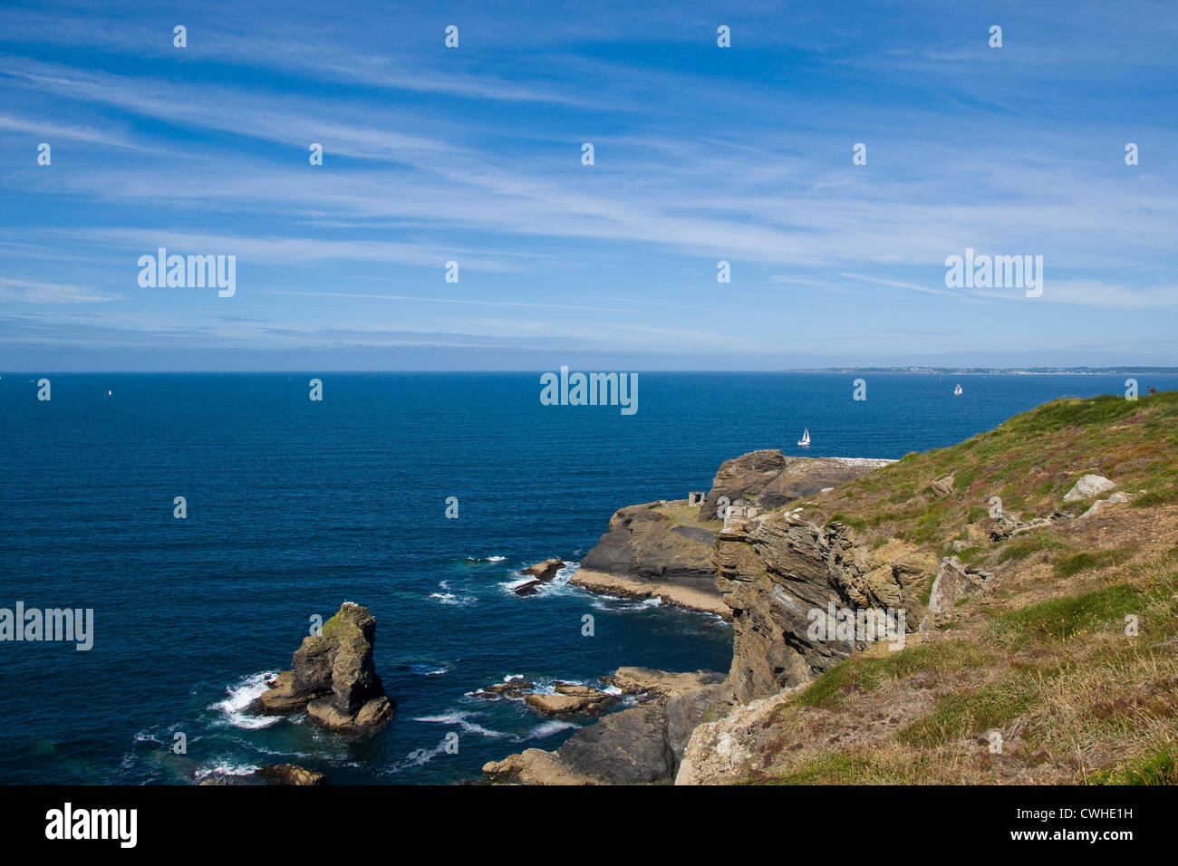 France, Bretagne, Camaret sur Mer, Landscape Stock Photo - Alamy