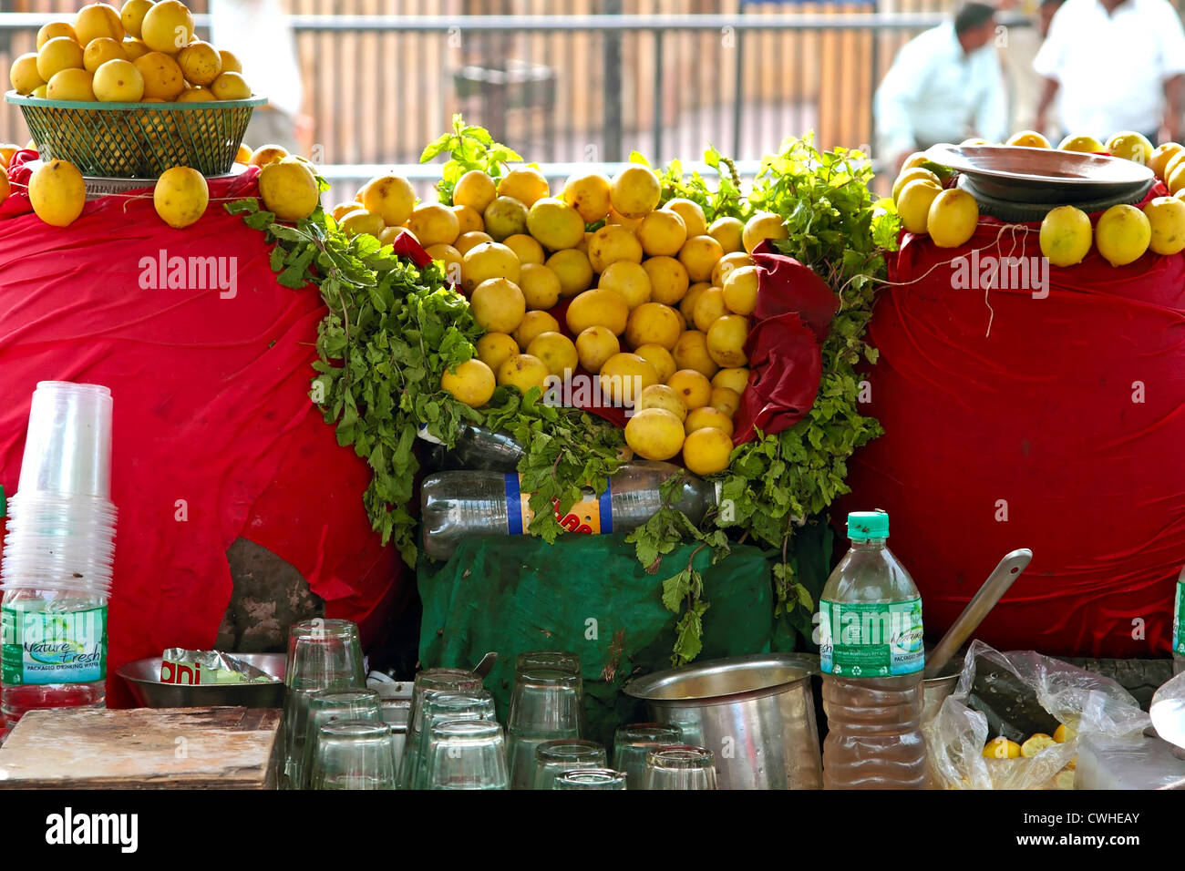 Fresh lemonade stand in Delhi, India Stock Photo - Alamy