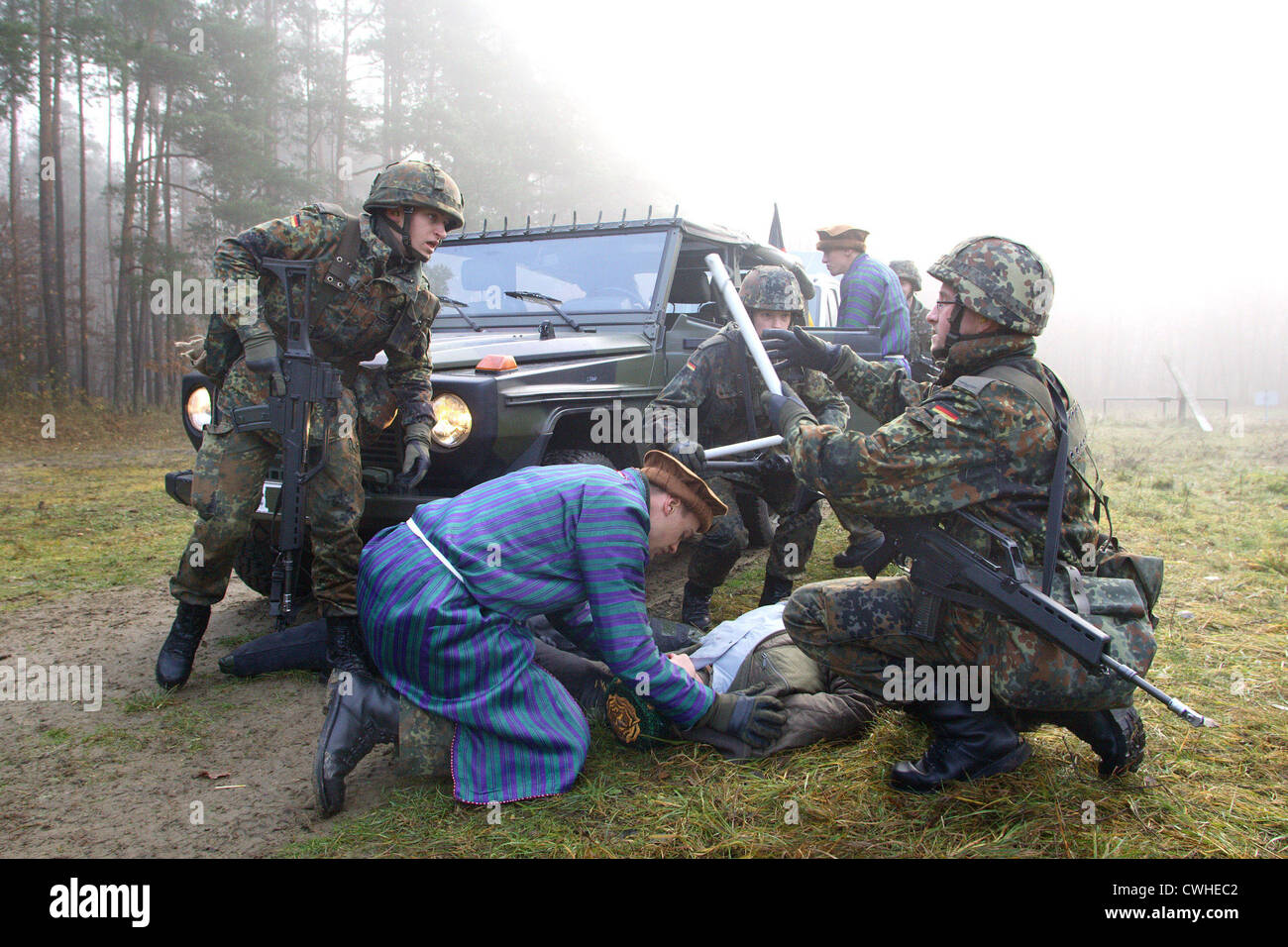 De-escalation in the army at Stock Photo - Alamy