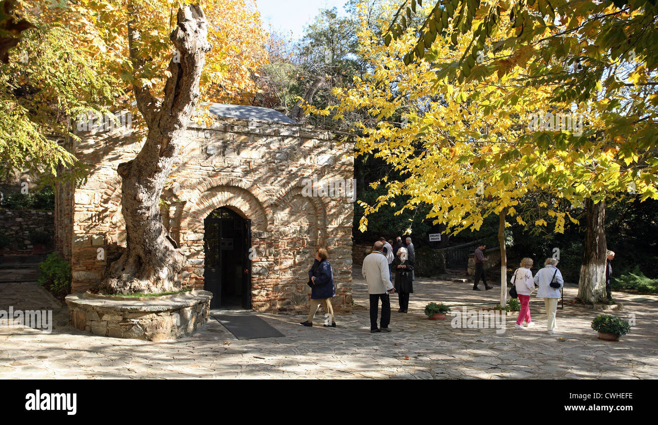 Ephesus, Meryem Ana, the House of Virgin Mary Stock Photo - Alamy