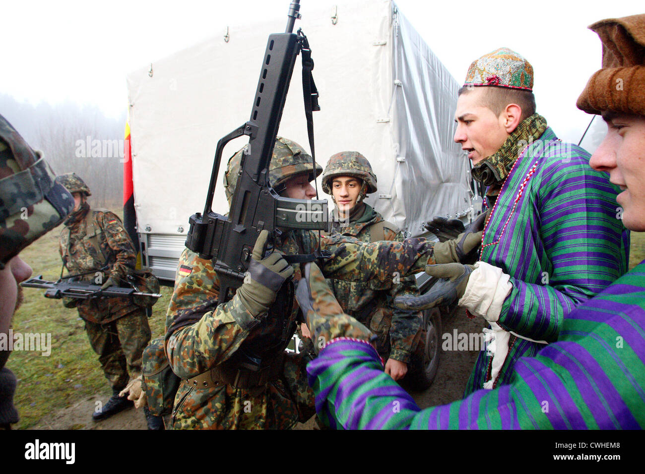 De-escalation in the army at Stock Photo - Alamy