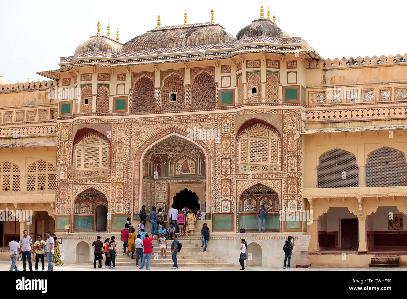 Ganesh Pol at Amber fort Jaipur,India Stock Photo - Alamy