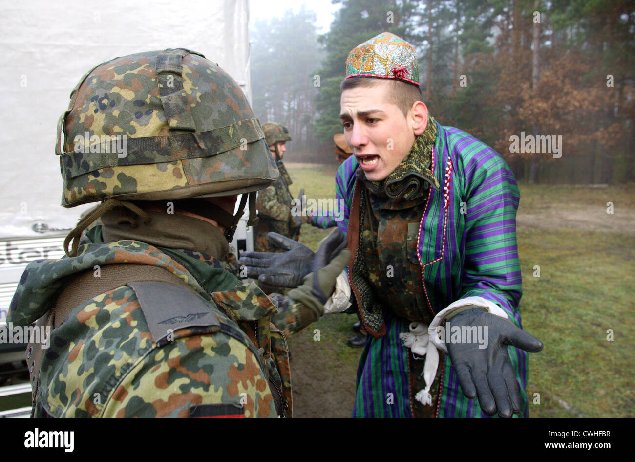 De-escalation in the army at Stock Photo - Alamy