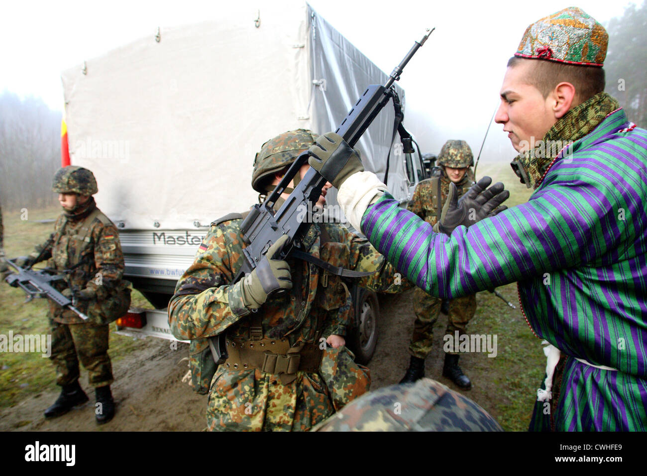 De-escalation in the army at Stock Photo - Alamy