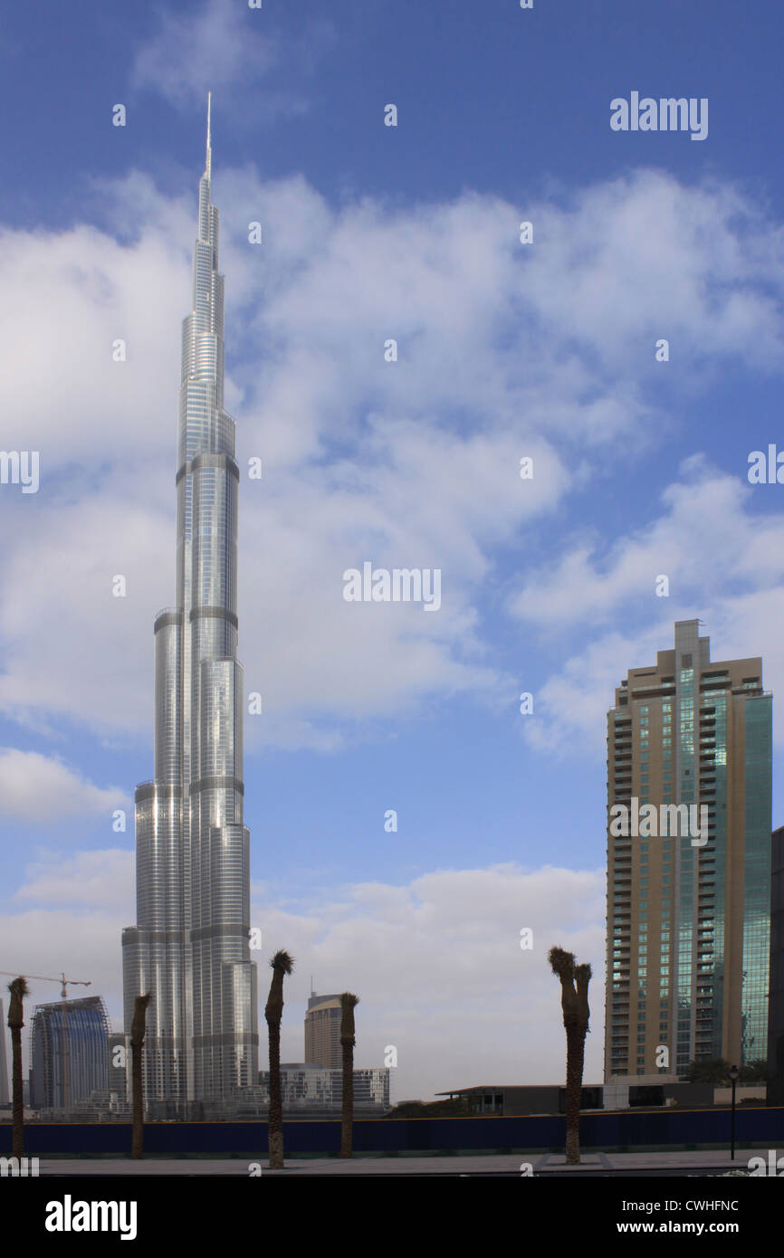 Emirates. Dubai. The tallest building in the world. Burj Dubai - Dubai ...