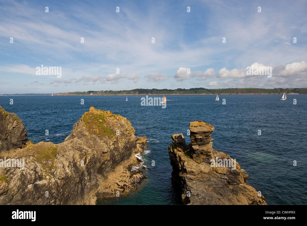 France, Bretagne, Camaret sur Mer, Landscape Stock Photo - Alamy