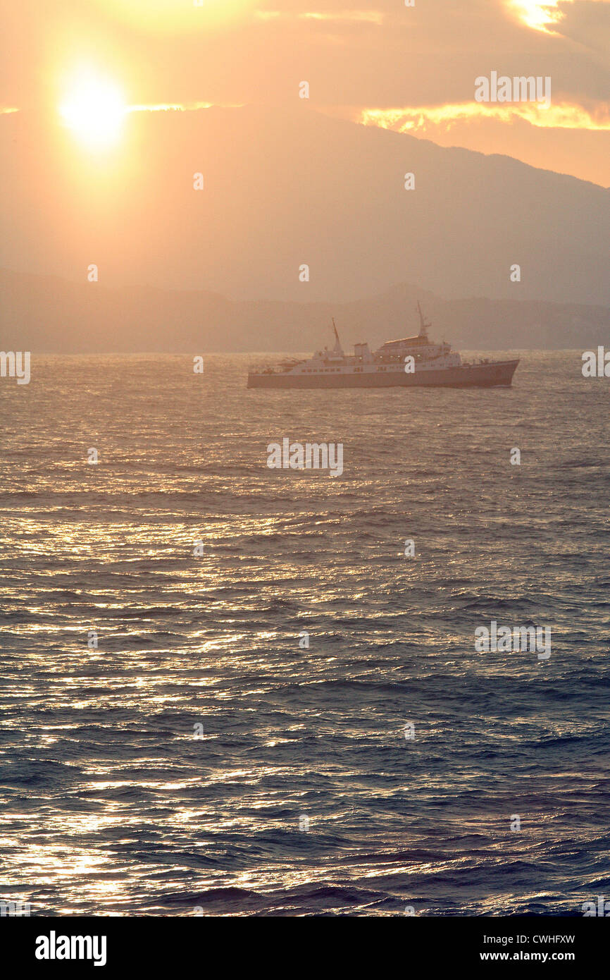 Sochi, ship before dramatic sky Stock Photo - Alamy