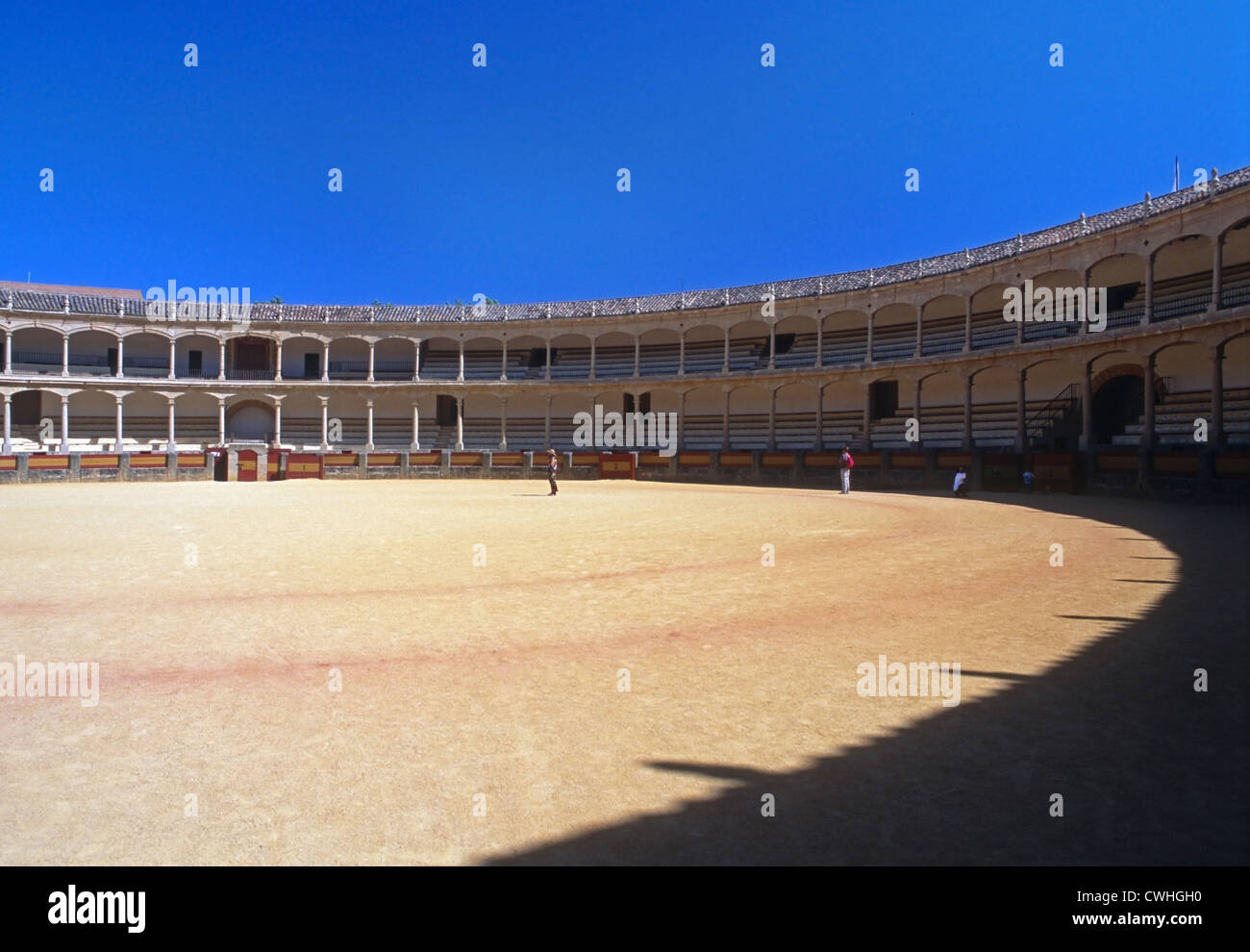 Plaza de Toros de Ronda, Bullring Stock Photo - Alamy
