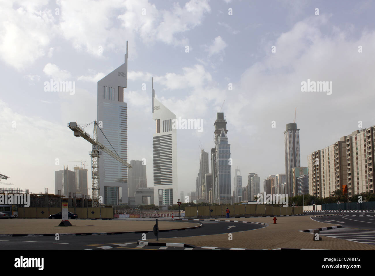 Emirates. Dubai. Skyscrapers Stock Photo - Alamy